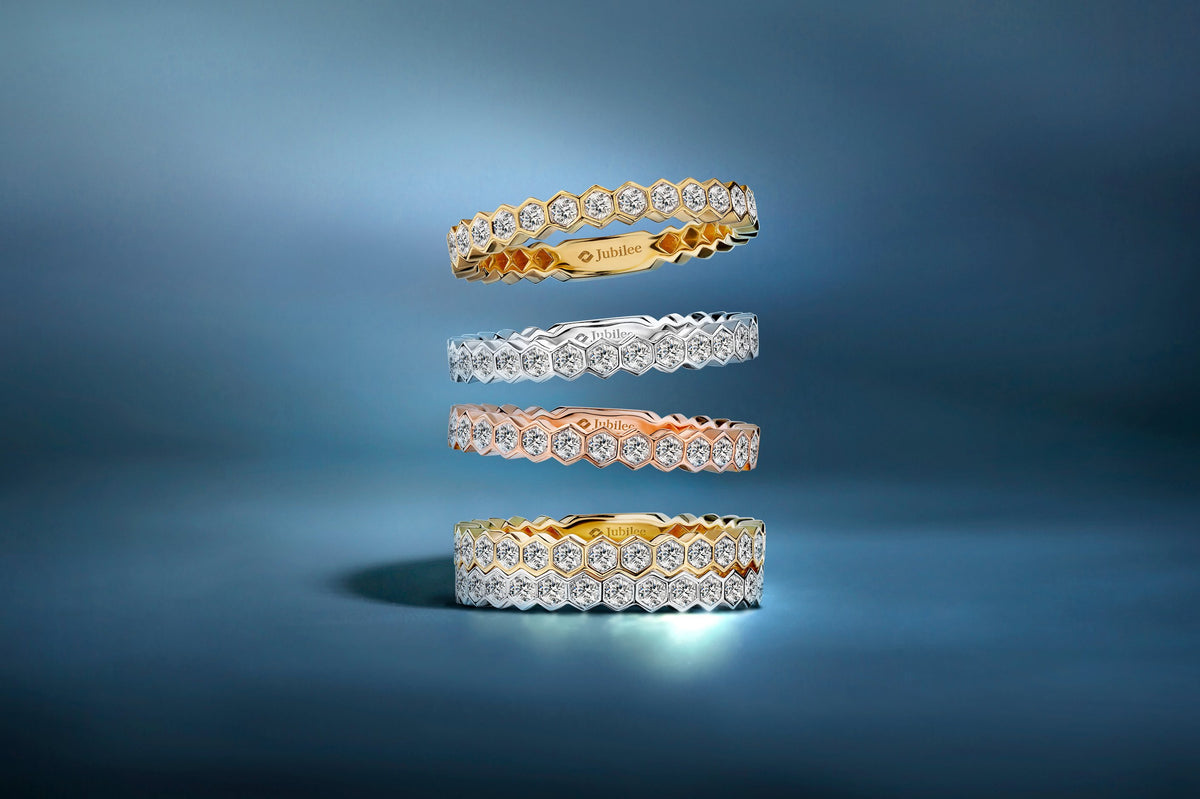 Stacking Rings – Jubilee Diamond