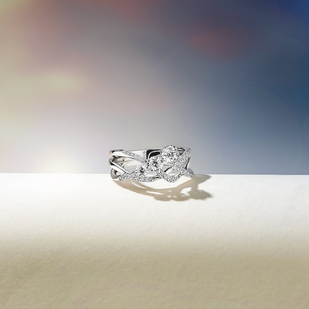 Larme d'Amour Stellar Wave Ring – Jubilee Diamond