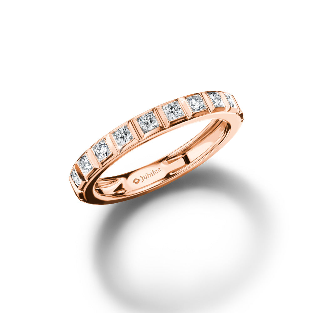 Ice Cube Diamond Line Ring – Jubilee Diamond