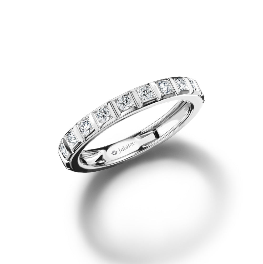 Ice Cube Diamond Line Ring – Jubilee Diamond